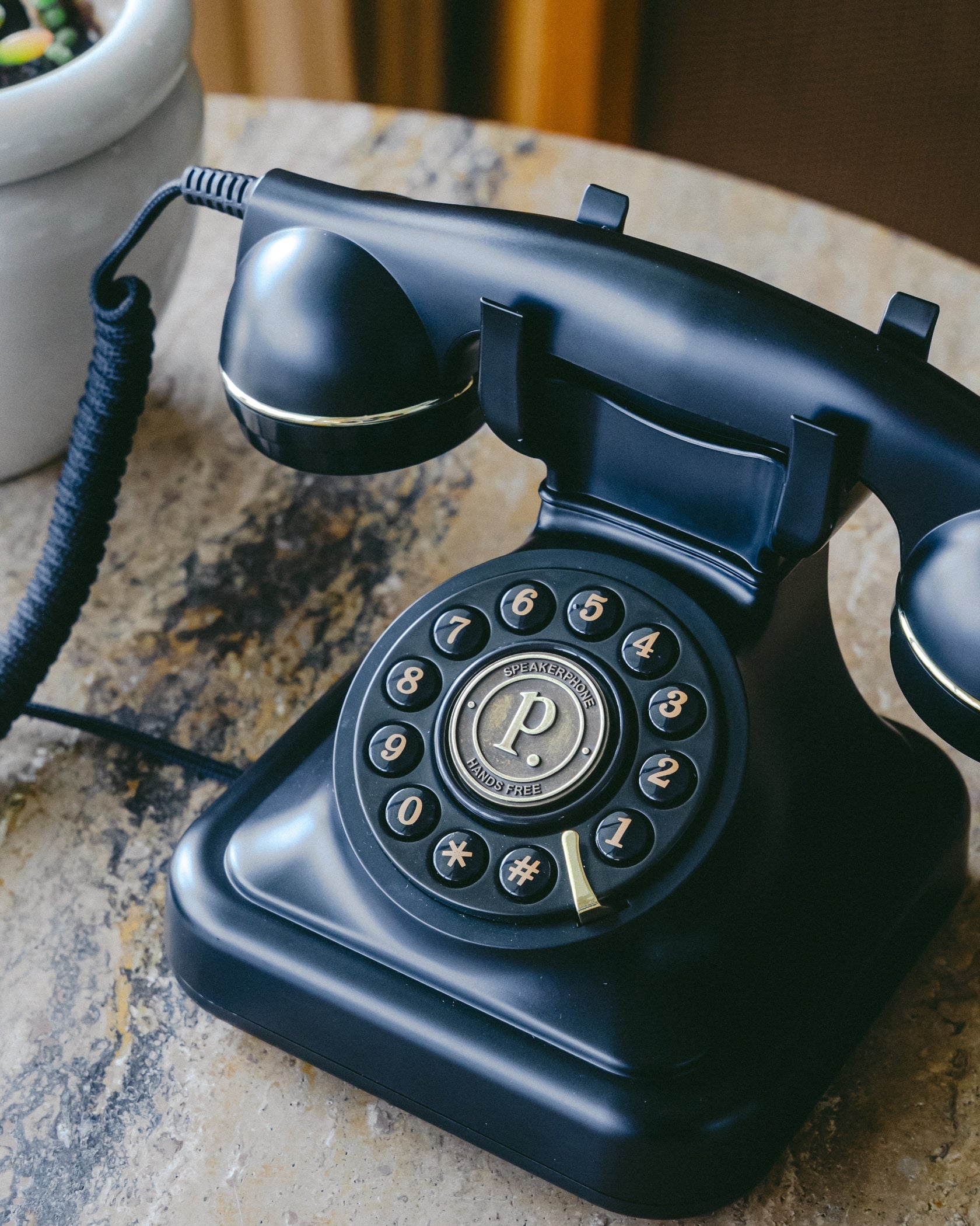 The Rotary | Bluetooth-compatible landline phone