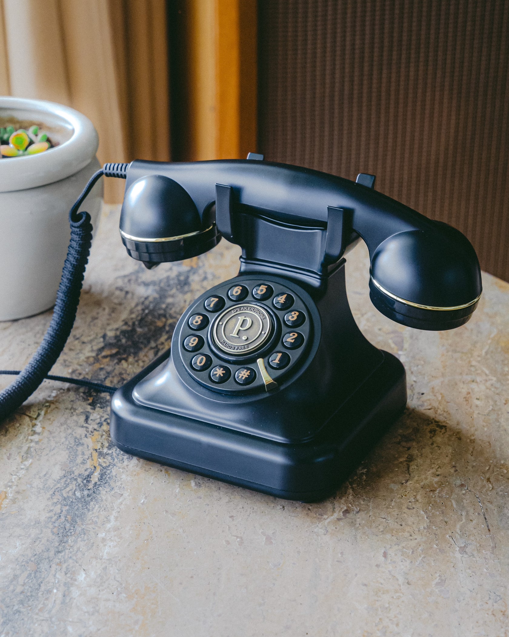 The Rotary | Bluetooth-compatible landline phone