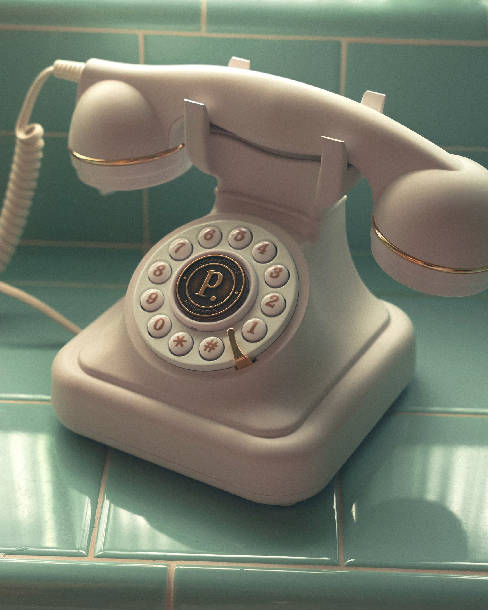 The Rotary | Bluetooth-compatible landline phone